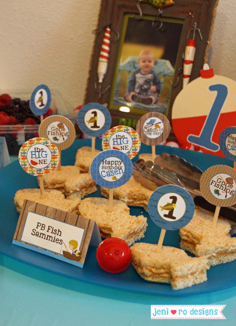 Fishing 1st Birthday party! • jeni ro designs