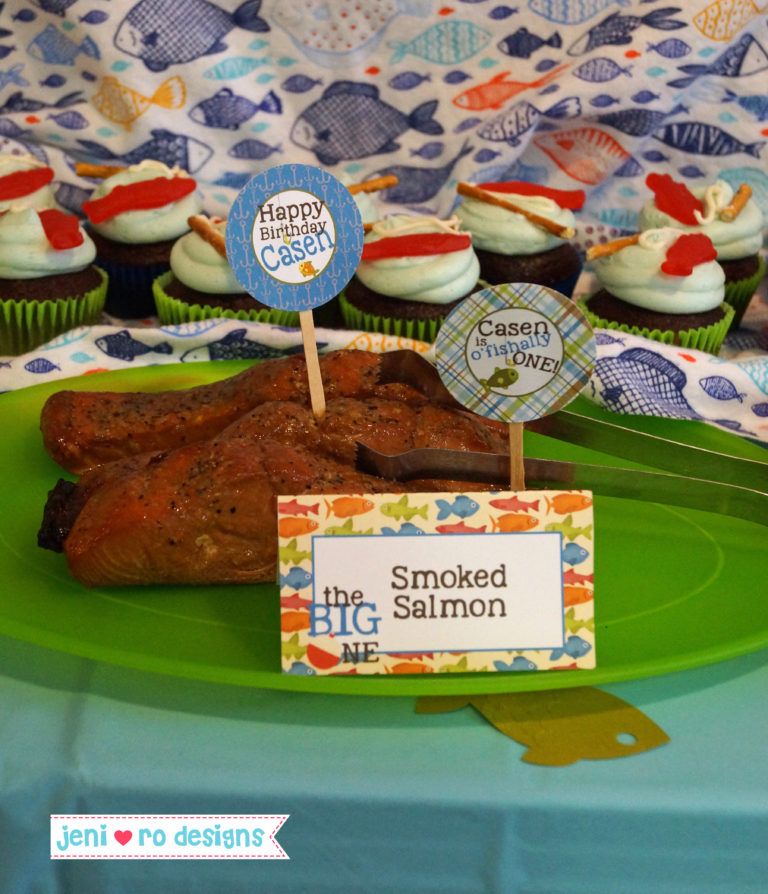 Fishing 1st Birthday party! • jeni ro designs