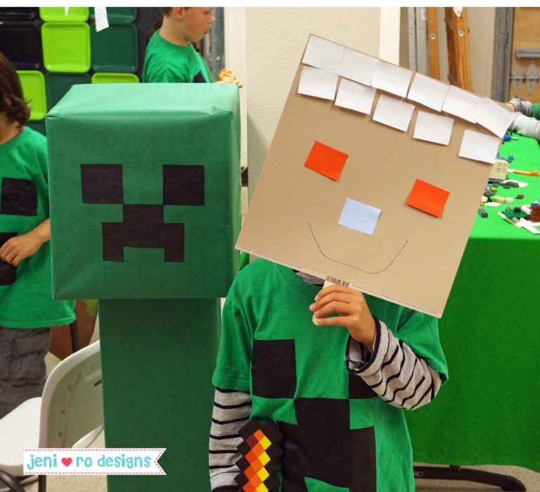 Minecraft Birthday party • jeni ro designs