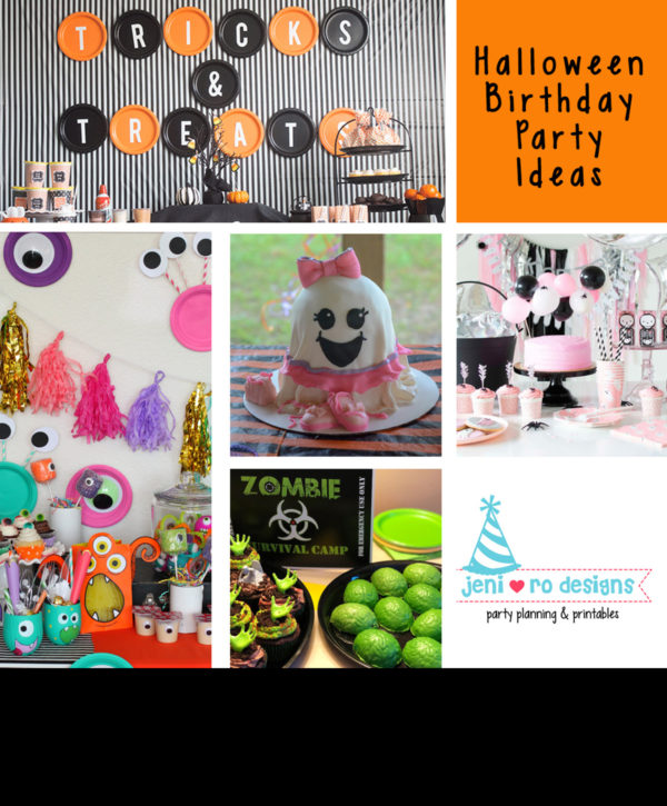 13 Halloween themed Birthday Party ideas! • jeni ro designs
