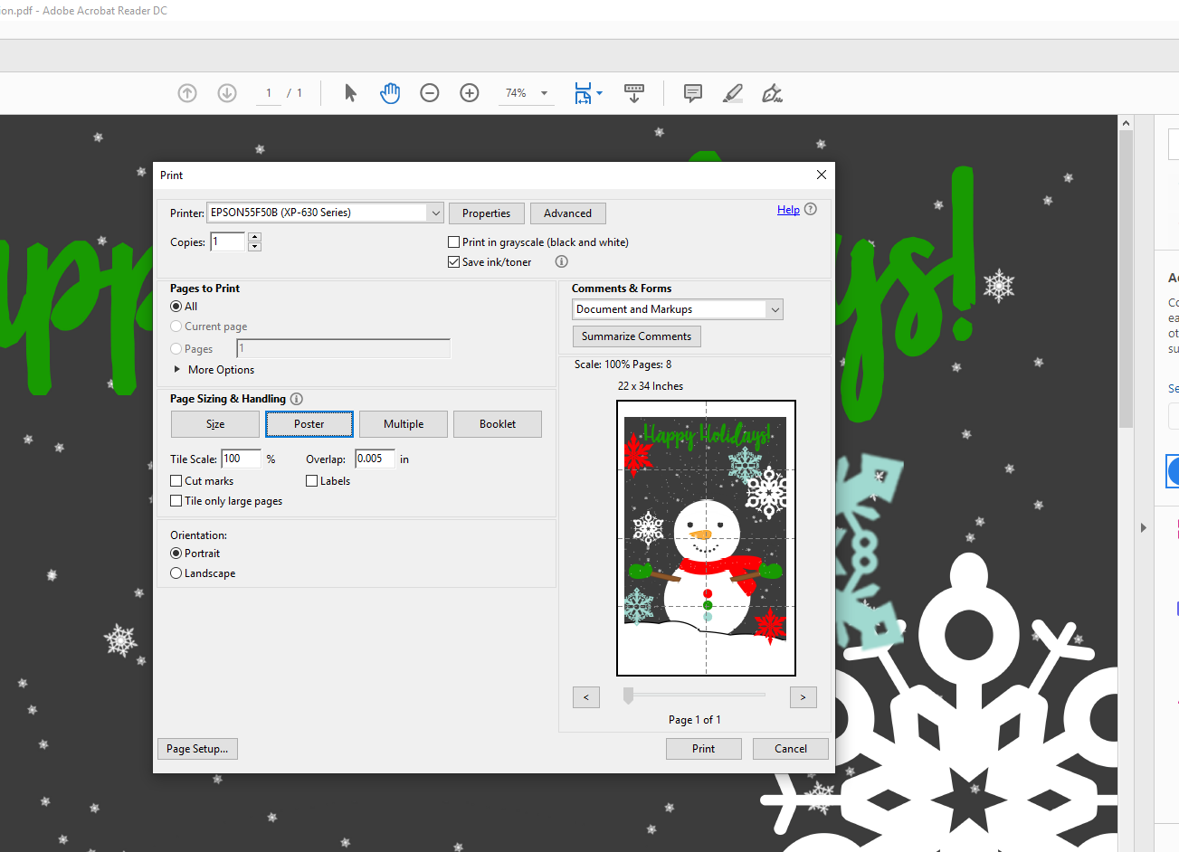 How to print your game poster at home! • jeni ro designs