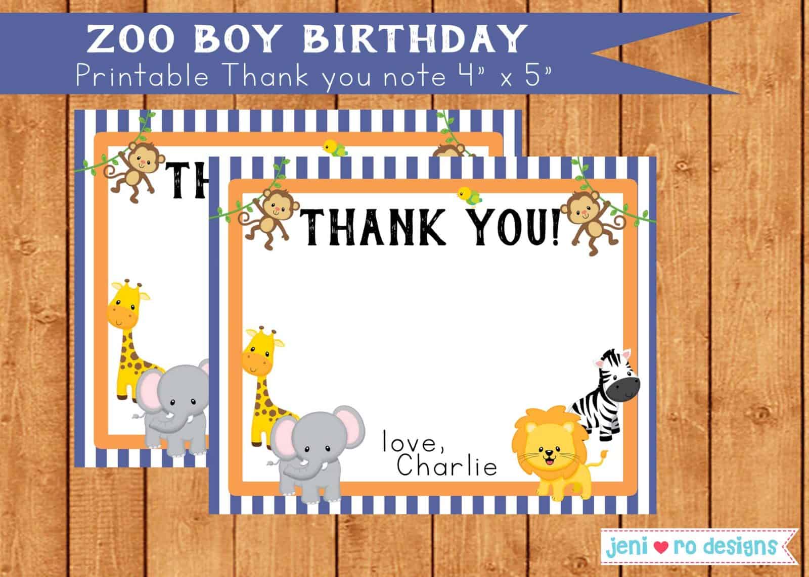 Zoo Birthday Printable set, Zoo birthday, Wild Animals, Zoo party, Zoo ...