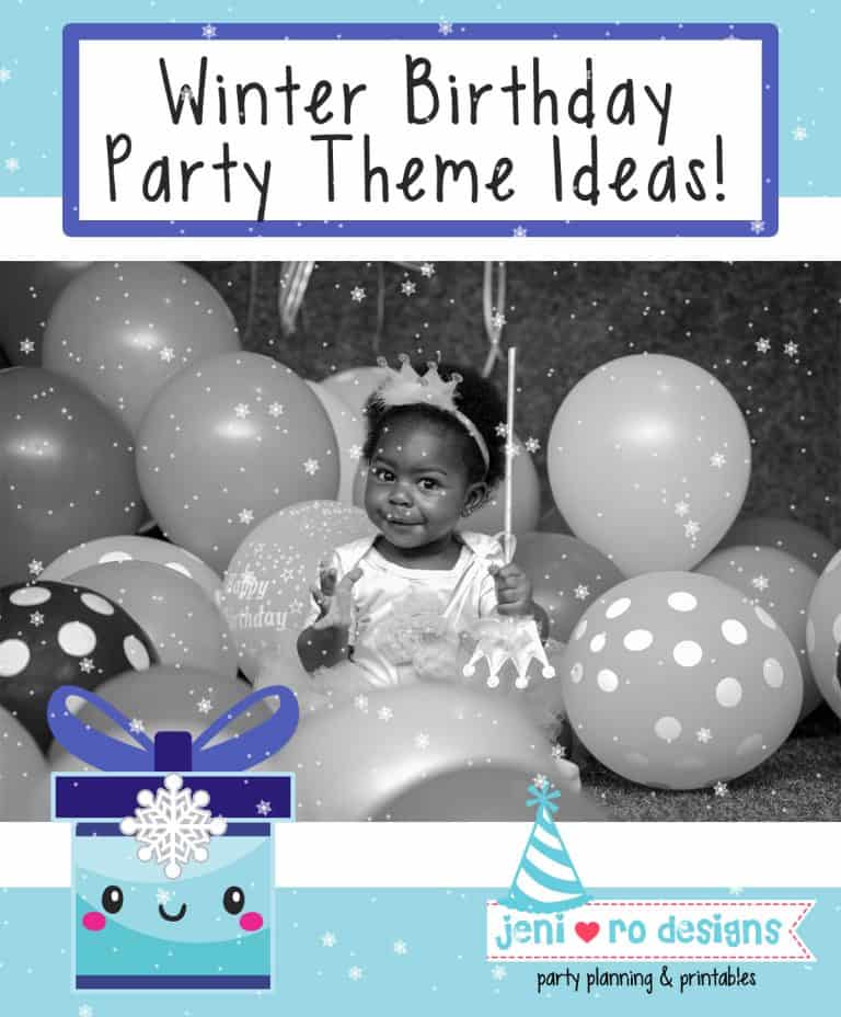 Winter Birthday Party themes to inspire your next winter party!