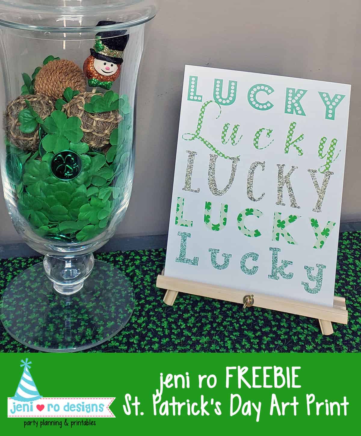 St. Patrick's Day FREEbie! • jeni ro designs
