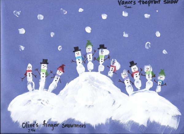 DIY Kid's Handprint Calendar Activity • jeni ro designs