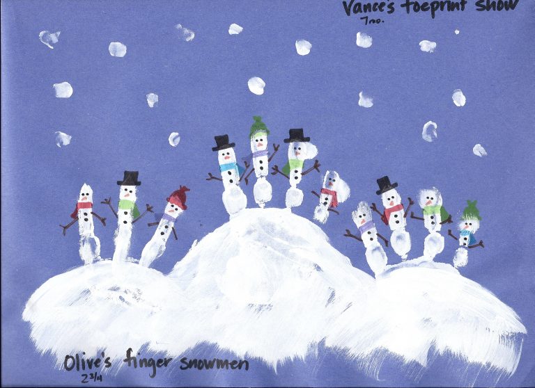 DIY Kid's Handprint Calendar Activity • jeni ro designs