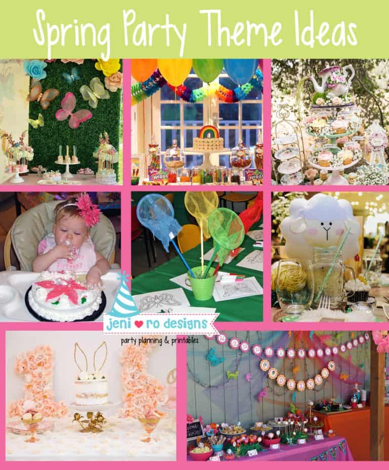Spring Party Theme Inspiration • jeni ro designs