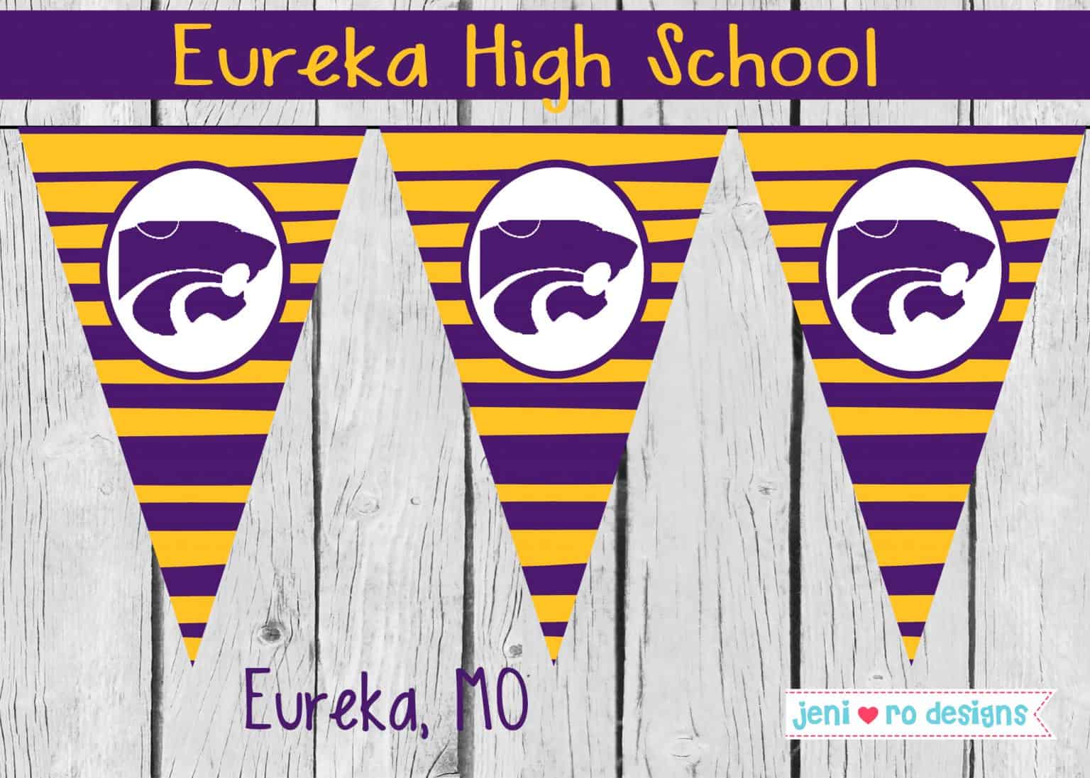 FREEbie: Grad banners! For your at home celebrations! • jeni ro designs