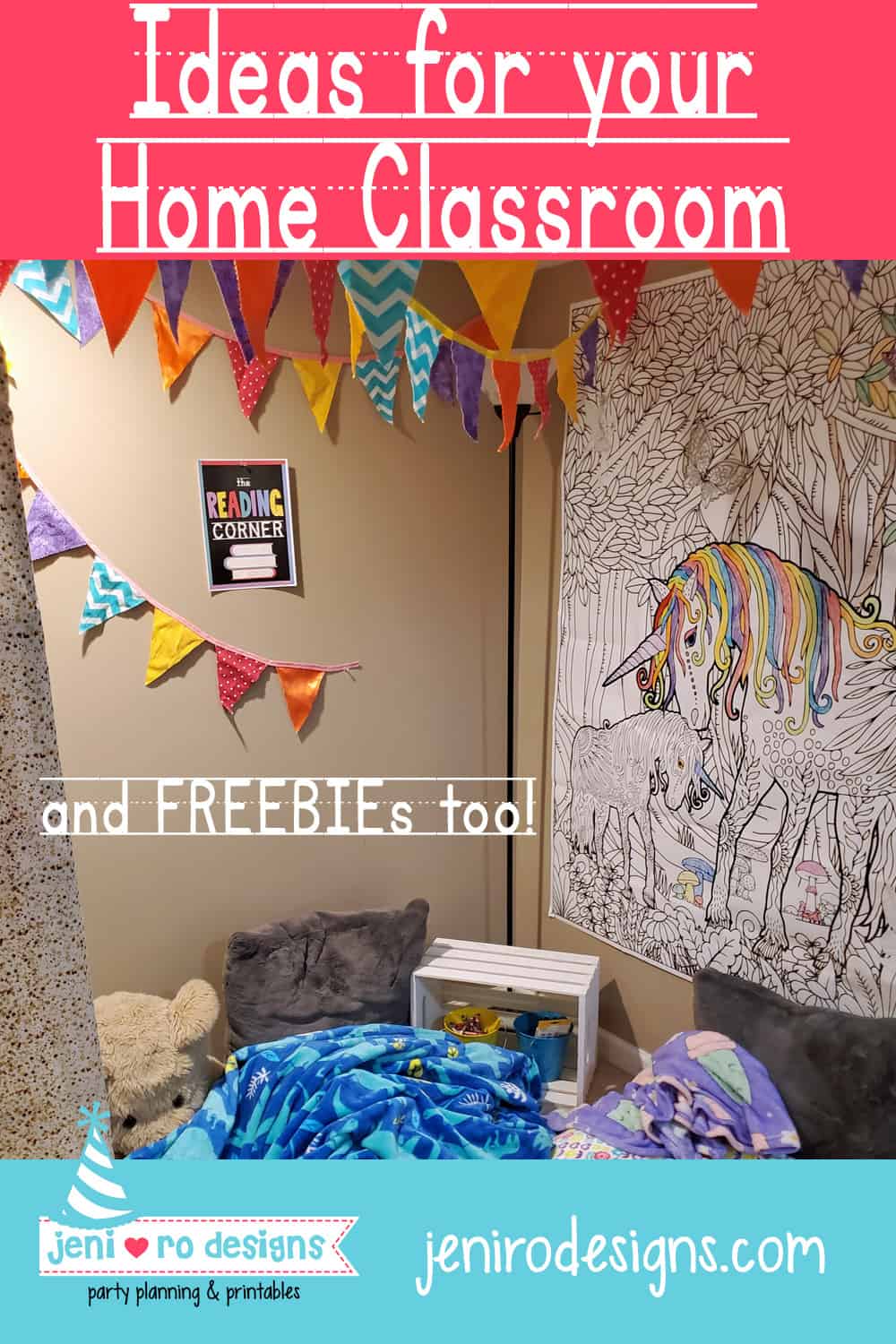 Home Classroom Inspiration with FREE printables!