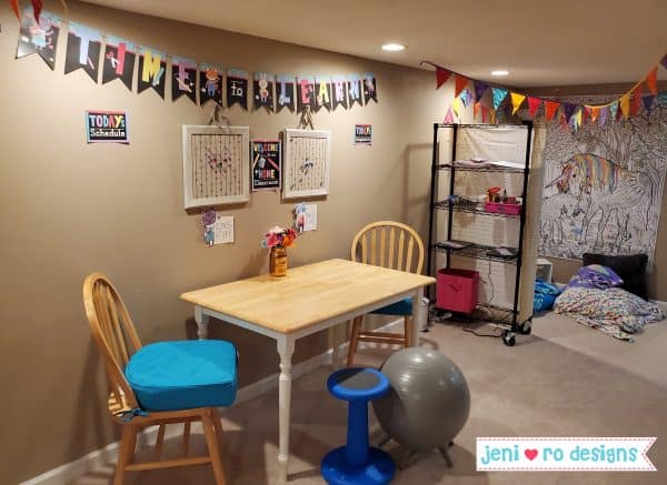 Home Classroom Inspiration with FREE printables!
