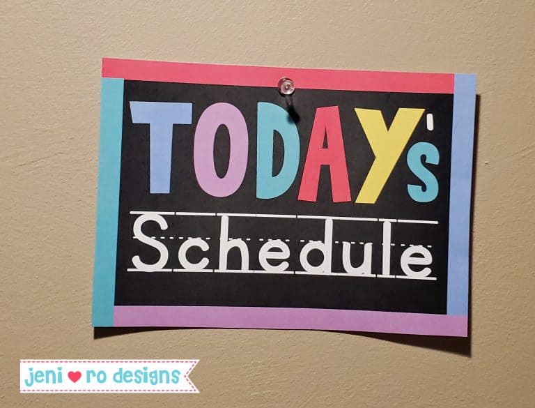Home Classroom Inspiration with FREE printables!