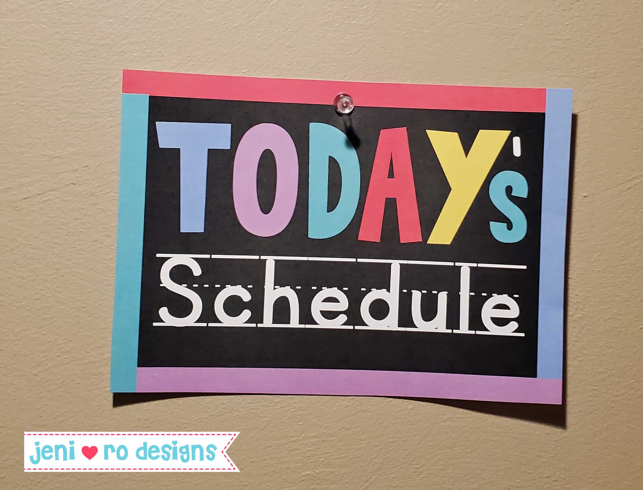 Home Classroom Inspiration with FREE printables!