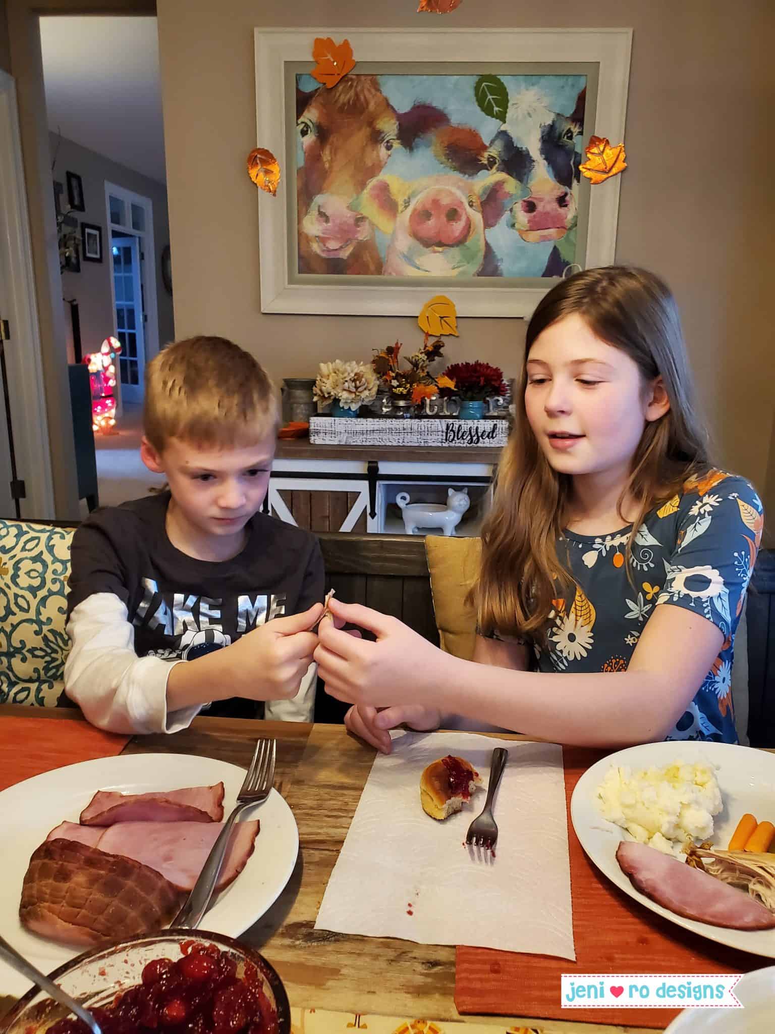 Creating new Family Traditions away from extended family!