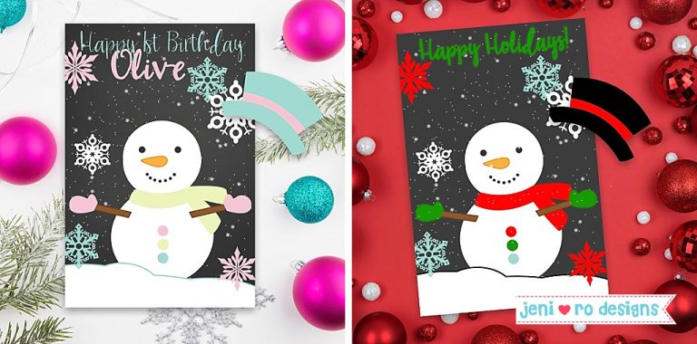 A holiday party game that's fun for all ages! Pin the hat on the snowman!