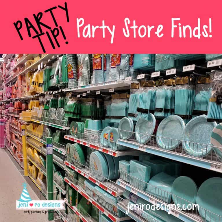 Party Store finds! 5 things to buy at the Party Store!