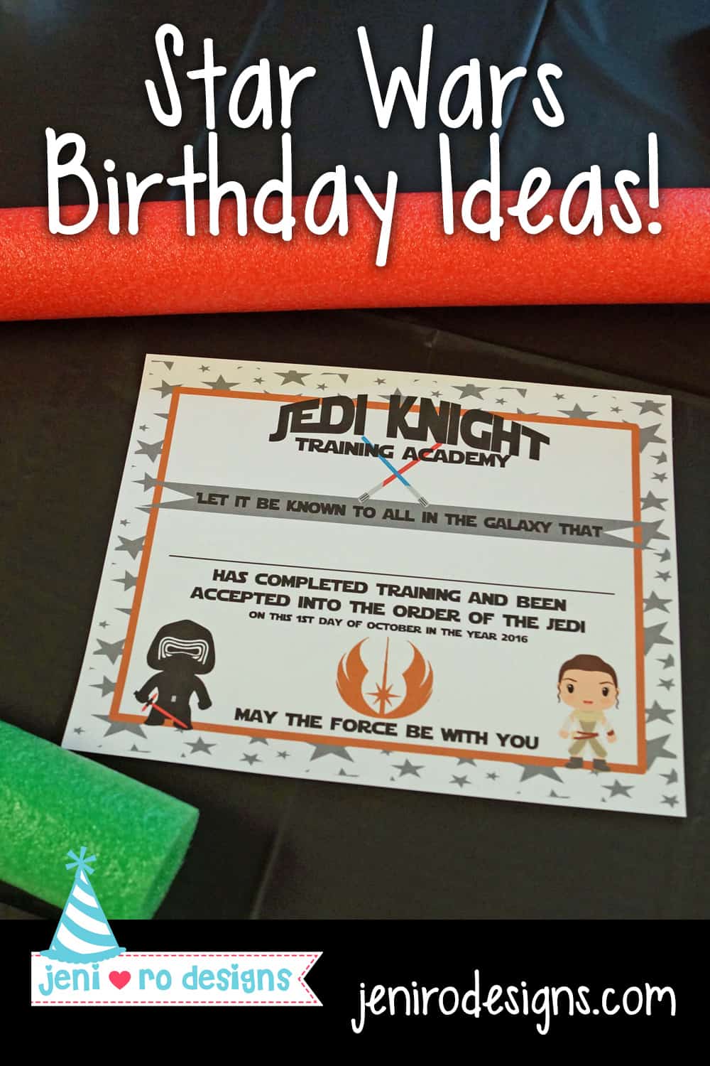 Star Wars birthday ideas in honor of Star Wars day!
