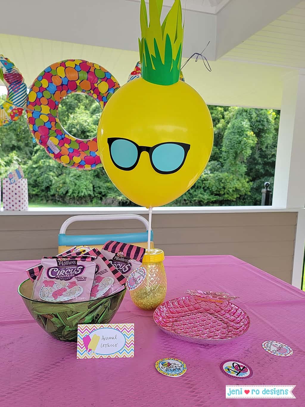 Pool party birthday printables to celebrate our new 12 year old!