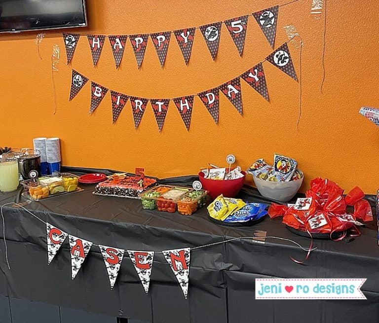Ninja birthday party ideas and printables for your little ninja!
