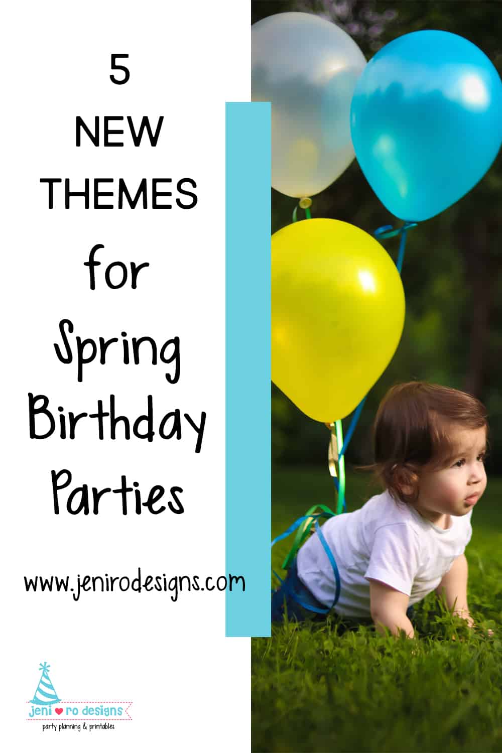 Spring Birthday Party theme ideas, 5 more to inspire you!