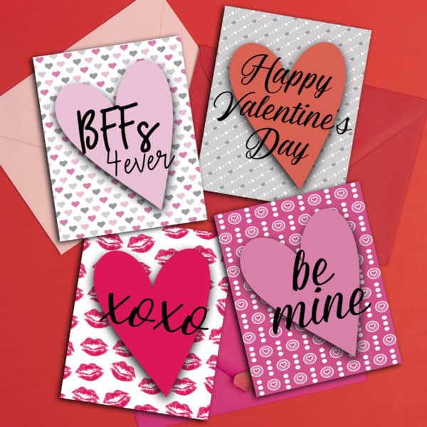 Printable Valentine's cards and more Freebies in the FPL