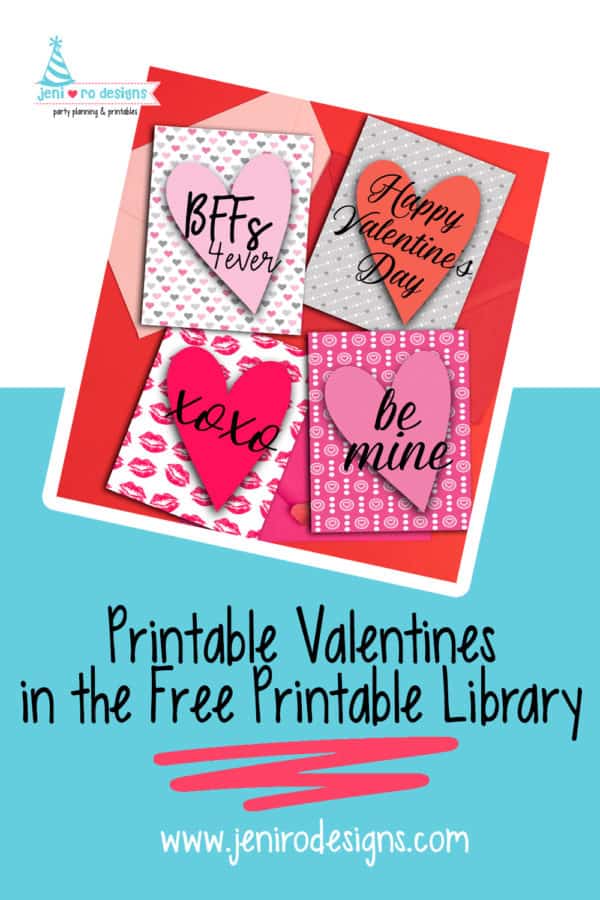 Printable Valentine's cards and more Freebies in the FPL