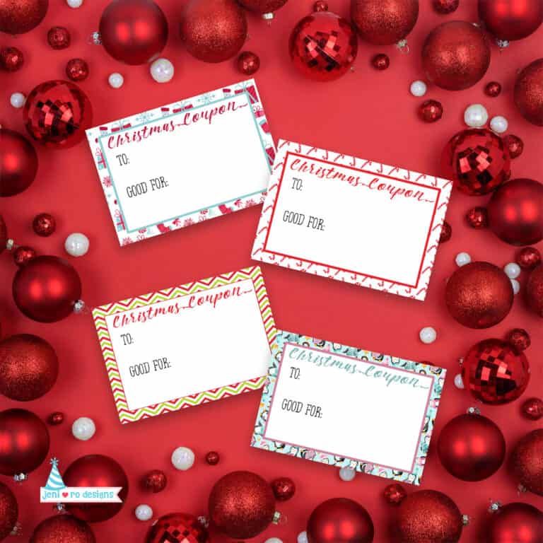 Free holiday printables including gift tags and more in the FPL!