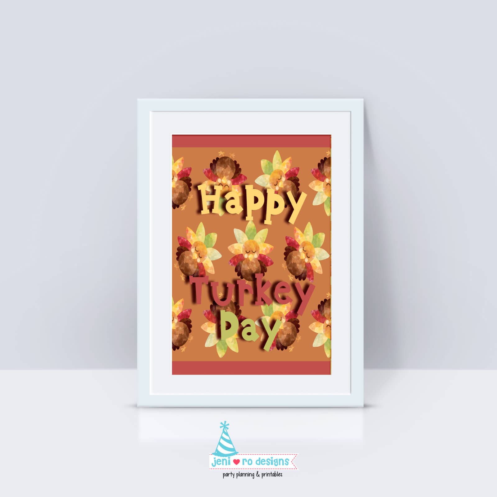 Thanksgiving printable art prints for the November free printable