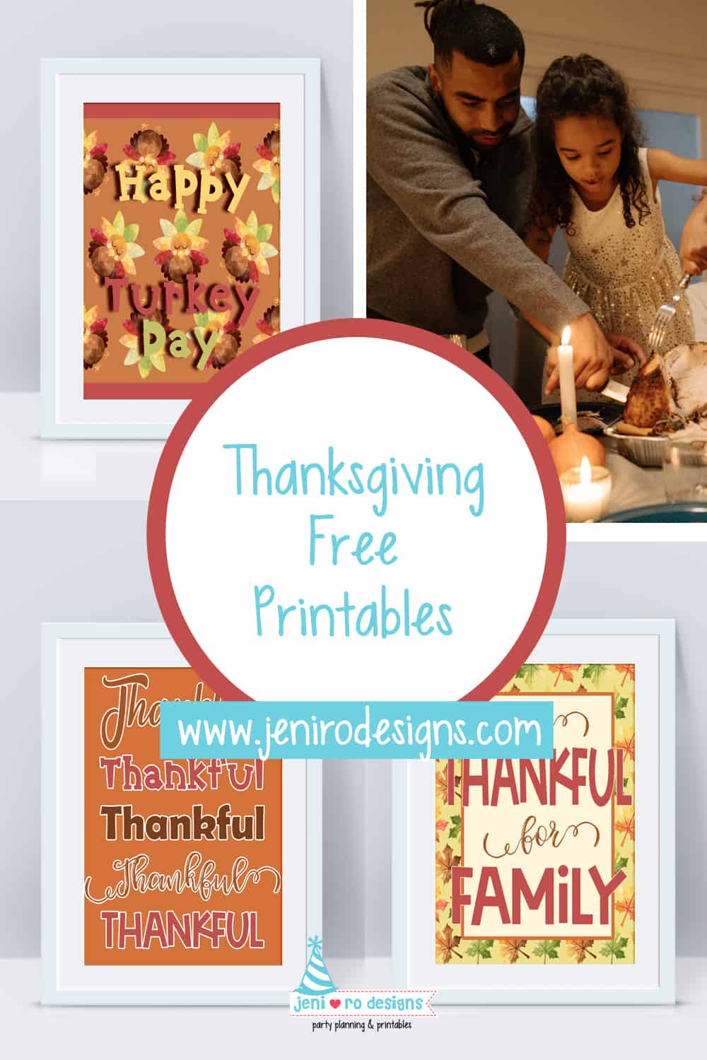 Thanksgiving printable art prints for the November free printable